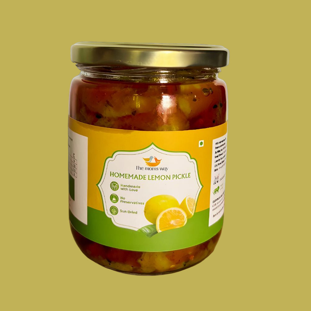Homemade Lemon Pickle | Nimbu Ka Achar – The Moms way